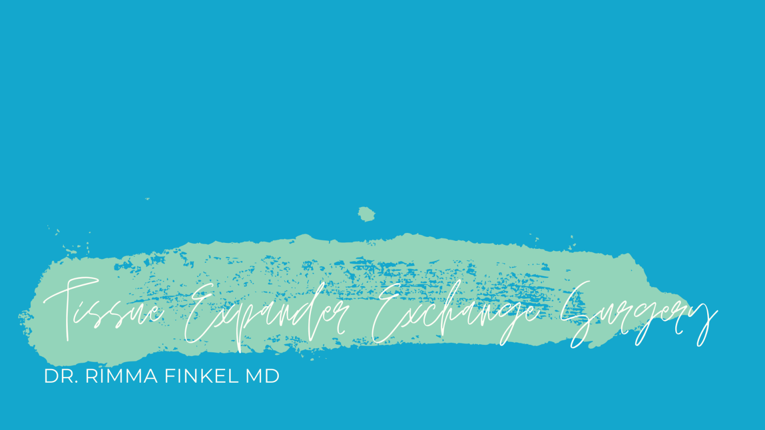 Breast Reconstruction Topic: Tissue Expander Exchange Surgery | Dr ...